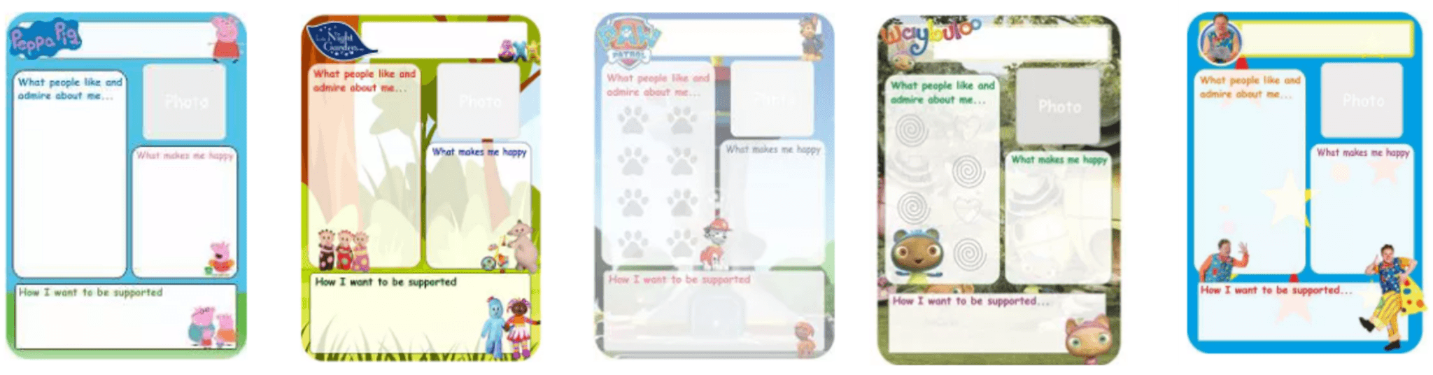 One Page Profiles - Family HubFamily Hub