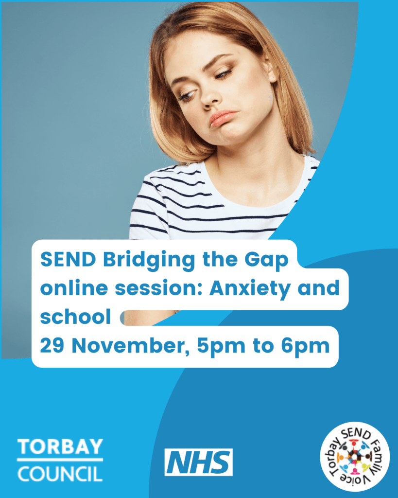 Anxiety and School (EBSA) – for parents/carers (Webinar) - Family Hub