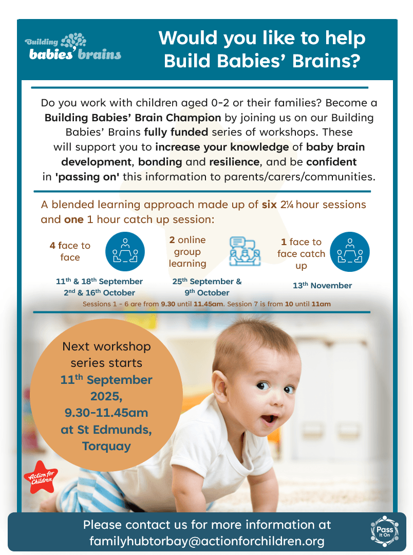Building Babies Brains (Face to Face Session) - Family Hub